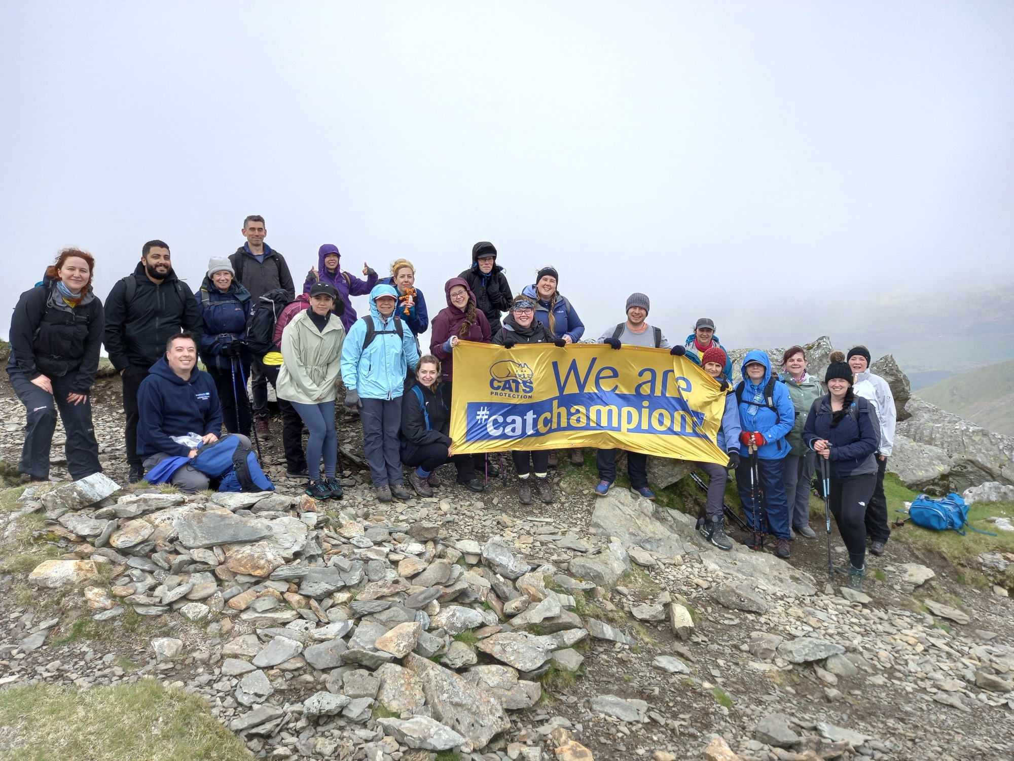 Snowdon Trek | Cats Protection | Events | RAW Adventures