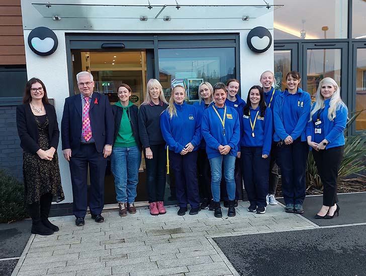 Cats Protection welcomes Mark Tami MP to its Wrexham Centre