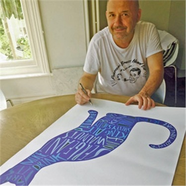 Buy Bob Mortimer Art and Support Cats Protection
