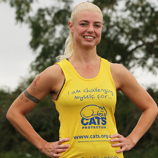 New milestone for inspiring charity runner